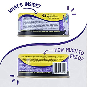 Earthborn Holistic Chicken Fricatssee Grain-Free Moist Cat Food Purple 24 Count (Pack of 1)