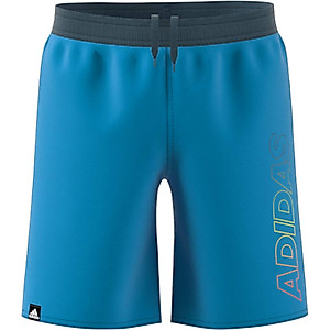adidas Boy's Boys Lineage Shorts Shock Cyan X-Small