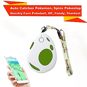 Pocket Egg Auto Catch for Go Plus Accessory with Bluetooth 20m Range Long Distance and 3 Months Battery Life