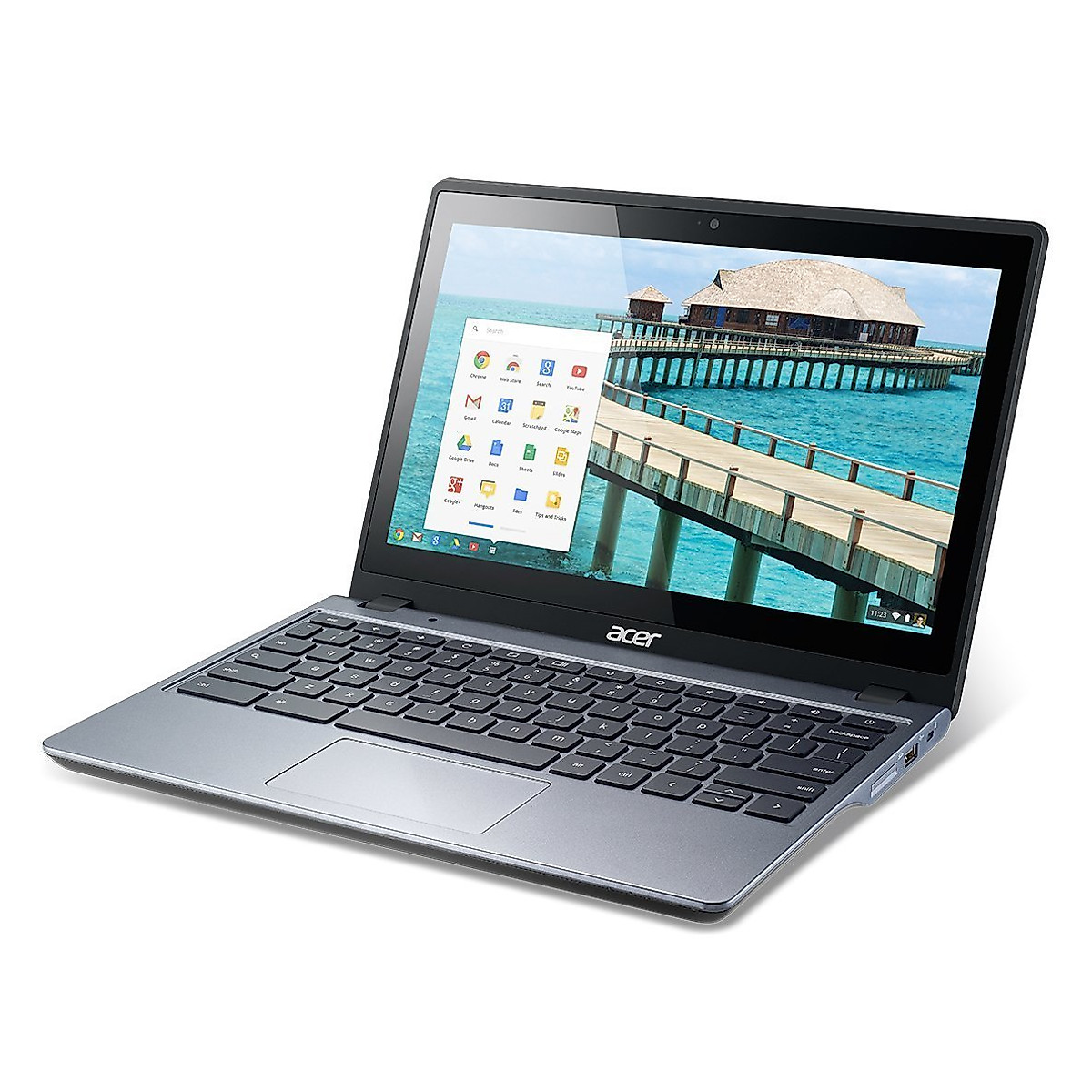 Acer C720P-2625 Chromebook 11.6 inch Touchscreen - Intel 2955U 1.4Ghz, 2GB RAM, 16GB SSD, Chrome OS (Renewed)