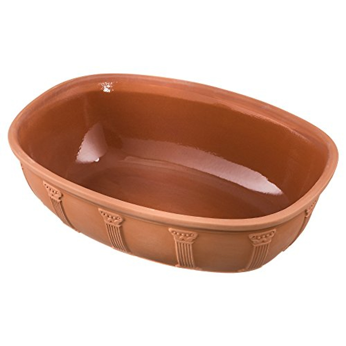 Römertopf 14005 Clay Roaster | 40 Years Anniversary Edition | Non-Stick Dutch Oven | Healthy Clay Pot Cooking | Clay Baker | Versatile Cooking Vessel - 3.7 Quarts (3.5 Liters) for up to 6 people