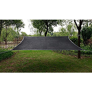 RGRE 16x20 ft 90% Sunblock Shade Cloth, Sun Mesh Shade Heavy Duty, Sun Shade Net with Grommets, Shade Net Tarp for Garden, Plants Cover, Carport, UV Resistant Netting