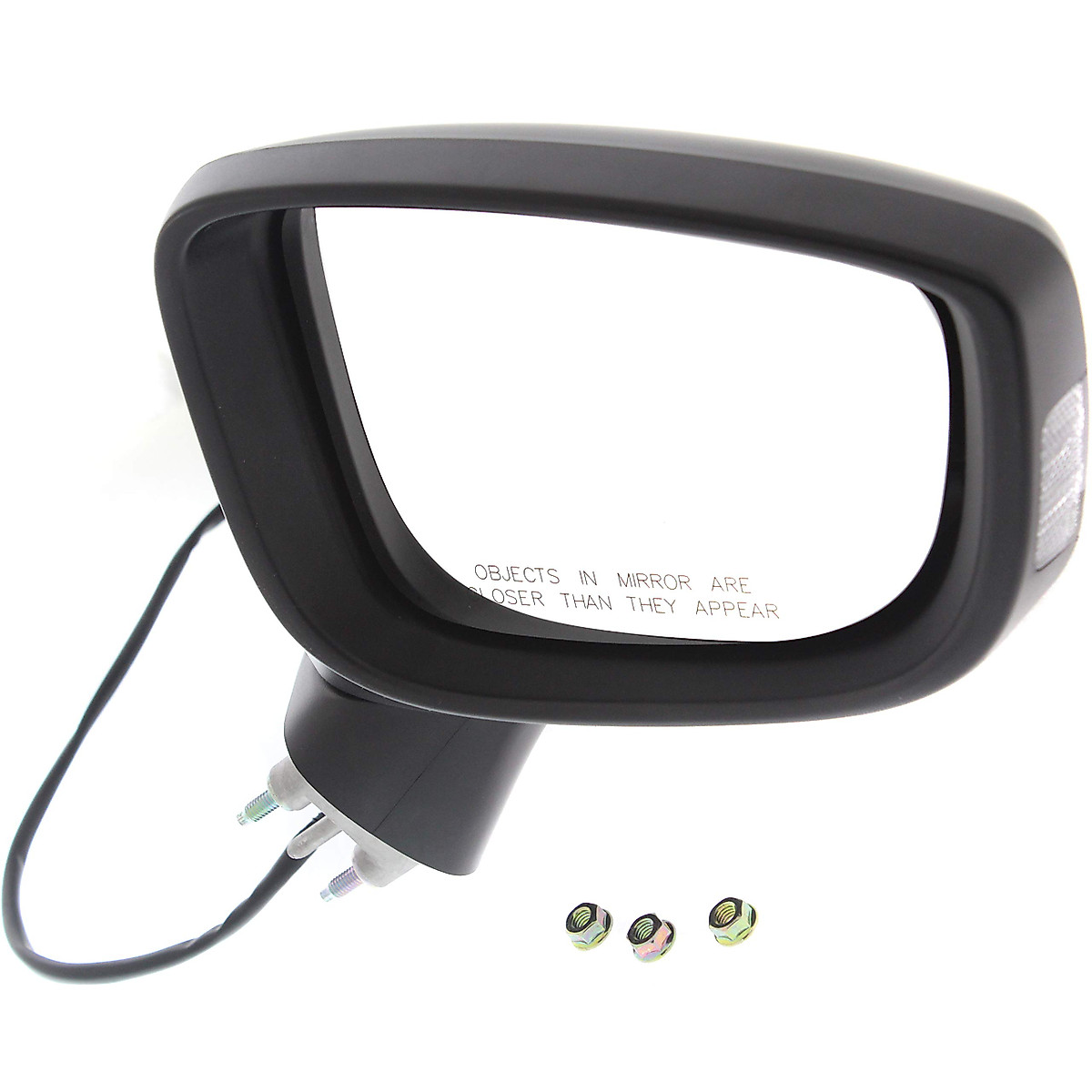 Kool Vue Driver & Passenger Side Power Mirrors for Toyota Yaris iA 2017-2018 With Signal Light Paintable