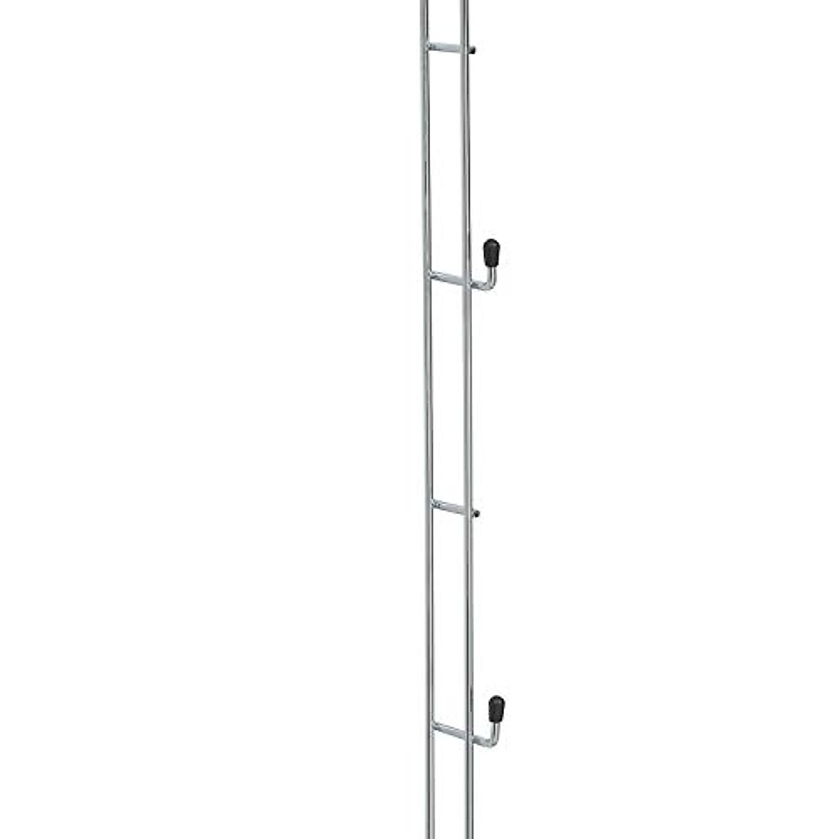 Organize It All Closet Doubler Hanging Rod | 2 Pack | 2 Tier | Adjustable | Double Your Space | Closet Organization | Great for Hanging Dress Clothes | Metal | Chrome Silver