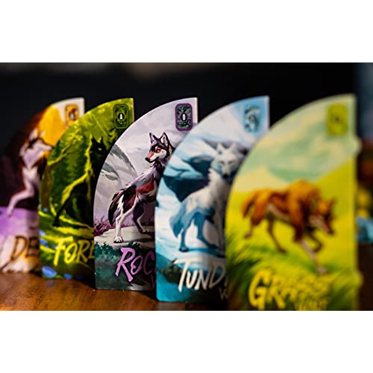 The Wolves Board Game | Wolf Themed Survival Strategy Game | Highly Interactive Family Game for Kids and Adults | Ages 14+ | 2-5 Players | Avg. Playtime 75 Minutes | Made by Pandasaurus Games