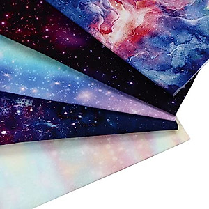 5PCS 19.7" x 19.7" Quilting Fabric Sewing Fabric Patchwork Printed Fabric Scraps Cotton Fabric for Sewing and Quilting
