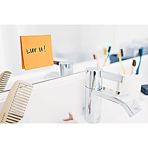 Post-it Super Sticky Notes, 3x3 in, 15 Sticky Note Pads, 2x the Sticky Power, Bright Colors, Post-it Notes, Super Sticky Note Pads, Stick Notes, Sticky Pad, Colorful Sticky Notes Pack (654-15SSCP)