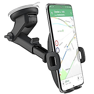Encased Phone Holder Car Mount for Samsung Galaxy S23 / S22 / Ultra (Windshield and Dash Mountable) Also Fits The S10/S20/S21 Plus Note Models (2023)