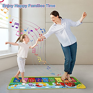 JOW Toys for 1 2 3 4 5 Years Old Girls Boys, Toddlers Musical Mat Touch Playmat, Baby Piano Mat Musical Toys Early Educational Toys Gifts for Baby Toddlers