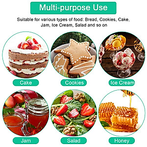 Patelai 3 Pieces Silicone Jar Spatula Long Handle Rubber Spatula Heat Resistant Non-Stick Silicone Scraper Kitchen Silicone Spatula with Stainless Steel Core for Baking (Red, Black, Light Green)