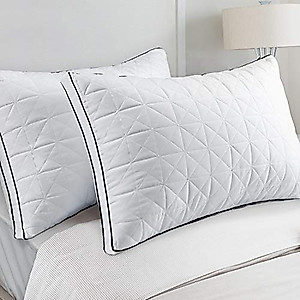 BedStory Bed Pillows for Sleeping - King Size Set of 2, Hotel Quality Soft & Comfortable Improve Sleep Quality, Luxury Pillows for Side, Stomach or Back Sleepers (19" x 34")