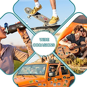 200 Sheets Welding Helmet Stickers Union Hardhat Stickers Funny Construction Stickers Vinyl Waterproof American Patriotic Stickers Decals for Tool Box Electrician Worker Ironworker (Helmet Style)