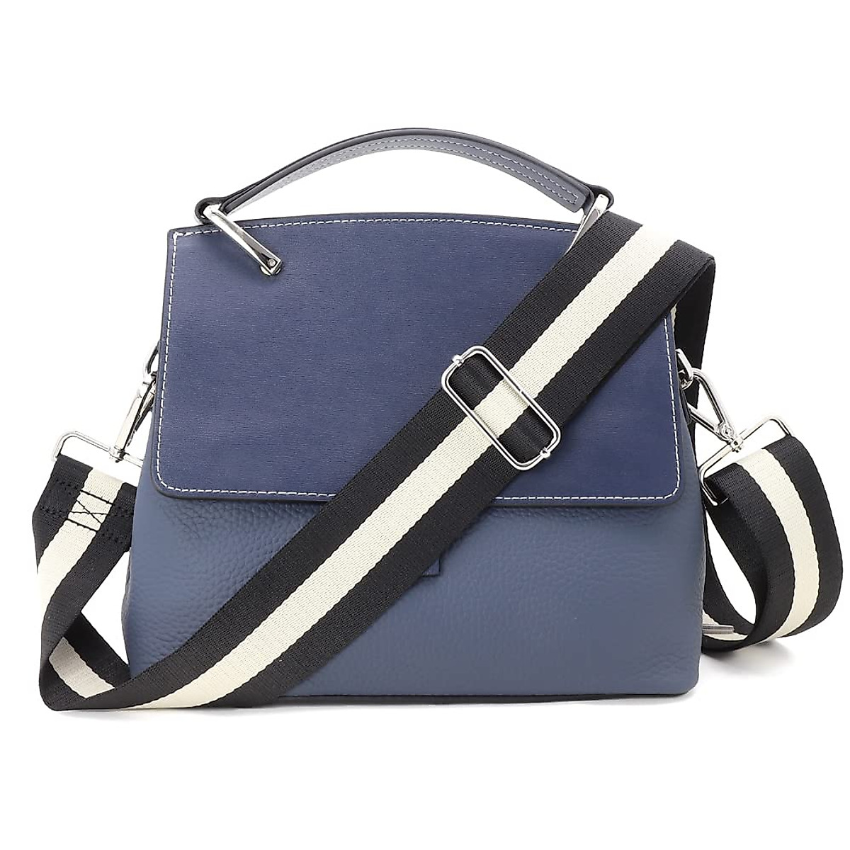 Kolti Crossbody Handbag Stripe Wide Adjustable