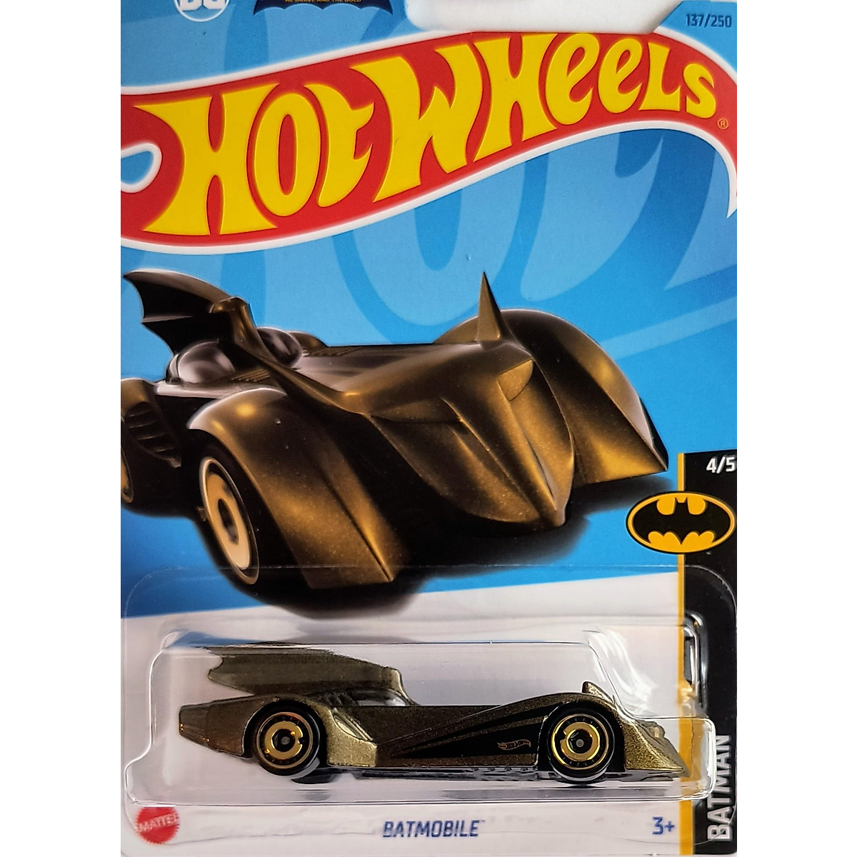Hot Wheels Batman 5 Car Set Bundle Version 3