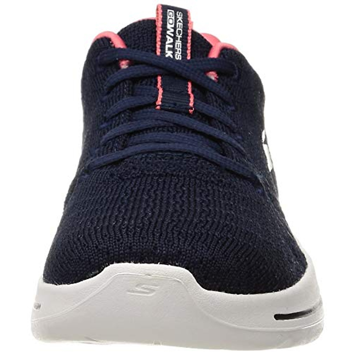 Skechers Women's Go Walk Arch Fit-Unify Sneaker, Navy/Coral, 8.5