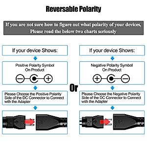 SoulBay 12W Universal AC Adapter Reversible Polarity Multi Voltage DC Power Supply, with 9pcs Adaptor Tips, Compatible with 3V to 12V Household Electronics, 1.2Amp Output