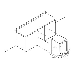 NewAir Beverage Refrigerator Cooler with 96 Can Capacity - Built-in Mini Bar Beer Fridge for Bedroom, Dorm, Office - Small Refrigerator Cools to 34F Perfect For Beer, Soda, And Drinks