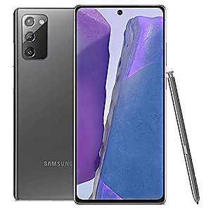 Samsung Galaxy Note 20 N980F/DS, 4G LTE, International Version (No US Warranty), 256GB, Mystic Gray - GSM Unlocked