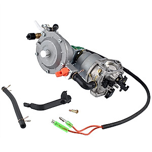 Dual Fuel Carburetor LPG CNG Conversion kit for Honda GX390 188F 4.5KW 5.5KW Generator Engine