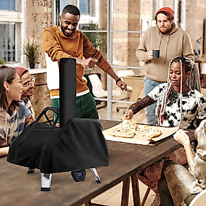 Fenghome Pizza Oven Cover for Ooni Karu 16 Pizza Oven, Heavy Duty Waterproof Gas Pizza Oven Cover, Portable Outdoor Pizza Oven Carry Accessories