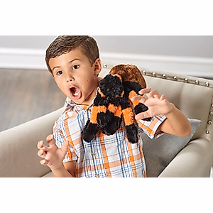 Wild Republic Tarantula Plush, Stuffed Animal, Plush Toy, Gifts for Kids, Cuddlekins 12 Inches, Black, Orange, Brown