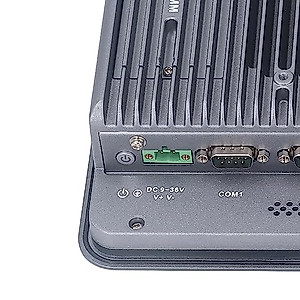 Rugged Tablet with Touchscreen, 100-240V Capacitive Screen High Voltage Industrial Tablet PC Precise Touch for Industrial Automation (US Plug)