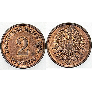 DE 1915 SET OF EVERY GERMAN EMPIRE 1, 2, 5 and 10 PFENNIG COIN MINTED IN BRONZE and COPPER-NICKEL1900-1918 INCLUDING WW1 DATE(S)! BUY 2 SETS GET EVERY ONE FROM 1800's, TOO!! Very Fine or Better