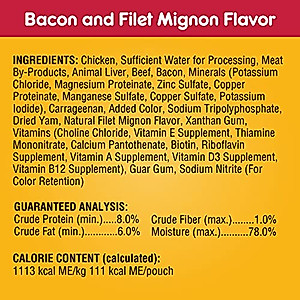 PEDIGREE CHOPPED GROUND DINNER Adult Soft Wet Dog Food 30-Count Variety Pack, 3.5 Ounce (Pack of 30)