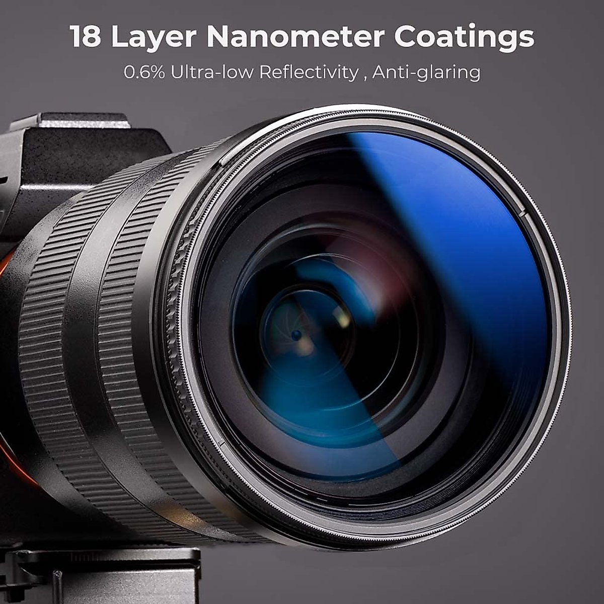 K&F Concept 39mm Circular Polarizer Optical Glass Lens Filter Ultra-Slim 18 Multi-Layer Coatings Circular Polarizing Filters for Camera Lens (K Series)