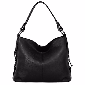 YALUXE Genuine Leather Shoulder Bag Stylish Womens Crossbody Travel Top-Handle