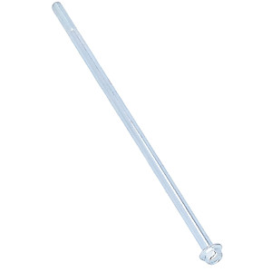 10pcs Carbon Steel Half Thread Hex Head Lengthened Wear Resistance Standard Size High Hardness for Lawn Mower (10*285)