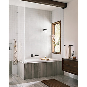 Moen 90 Degree Matte Black Single Robe Hook, YB8803BL