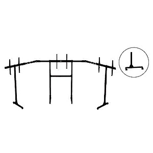 Next Level Racing Free Standing Triple Monitor Stand (NLR-A010)