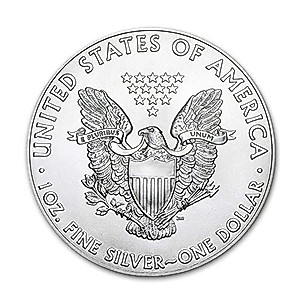 2020 1 oz Silver American Eagle Brilliant Uncirculated with a Certificate of Authenticity $1 BU