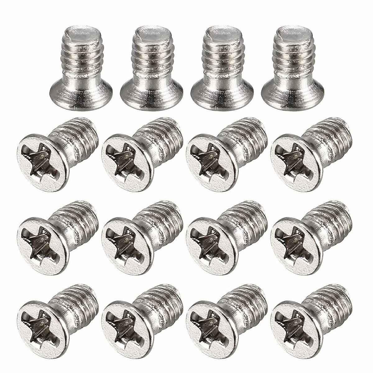 Tool parts Computer PC Case 2.5" HDD Flat Head Hard Drive Screw M3x4.8mm 200pcs