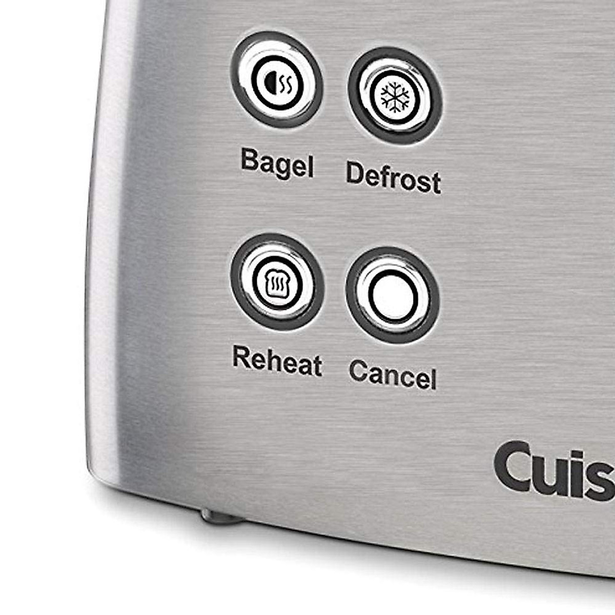 Cuisinart CPT-415P1 Countdown Metal Toaster, 2-Slice, Brushed Stainless