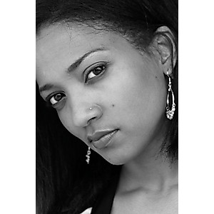 FIFTH CUE 316L Surgical Steel/Titanium Cubic Zirconia Press Fit Nose Bone (18G Steel)