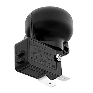 Aupoko Anti Tilt Switch, Tilt Shut Off Heater, 16A Electrical Patio Heater Tip Over Switch, for Electric Heater with Two Terminals