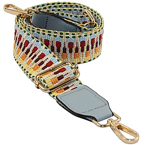 Cwibodu Wide Crossbody Strap for Purses/Handbag Guitar Style Adjustablestraps (cbcolor#2)