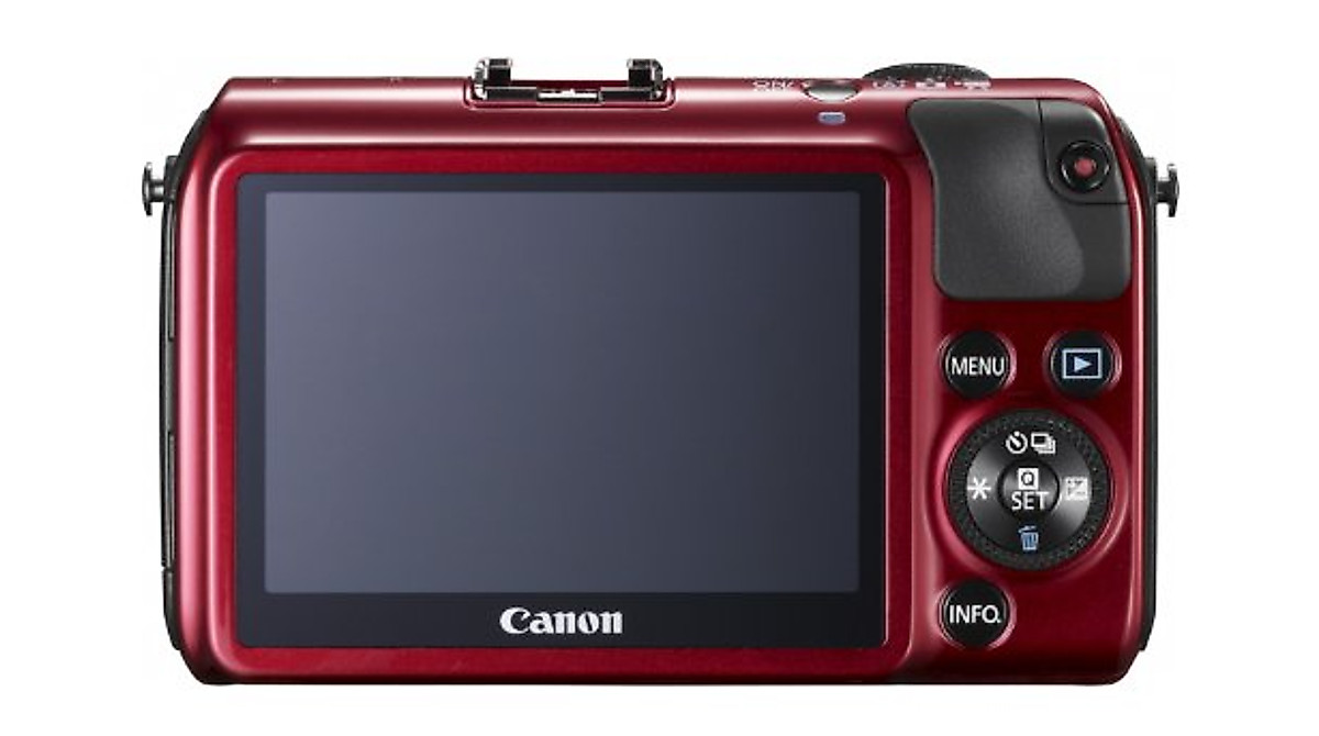 Canon EOS-M Camera Kit in Red – Capture Stunning Shots