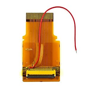 40 Pin DIY Backlight Backlit LCD Screen Ribbon Cable Highlighted Ribbon Adapter for Game Boy Advance GBA (40 Pin)