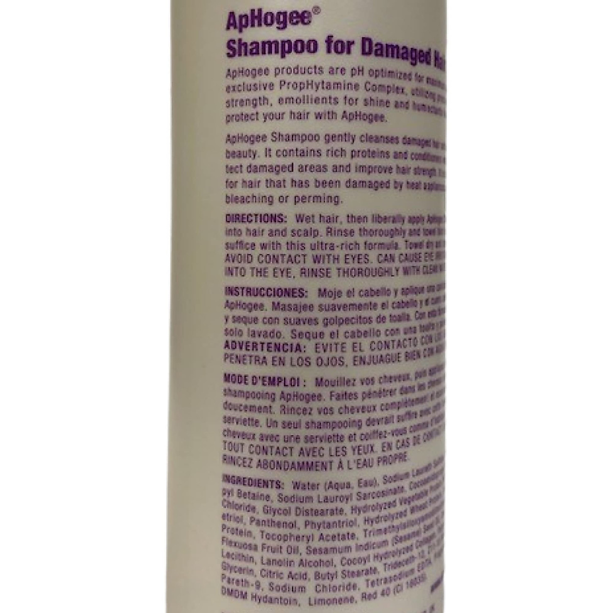 Aphogee Shampoo for Damaged Hair, 16 oz (Pack of 6)