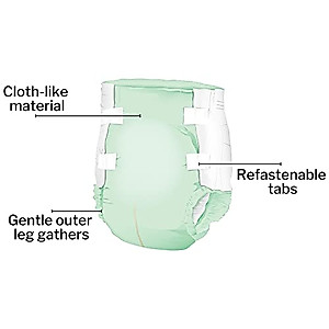 McKesson Ultra Briefs, Incontinence, Heavy Absorbency, 2XL, 12 Count, 4 Packs, 48 Total