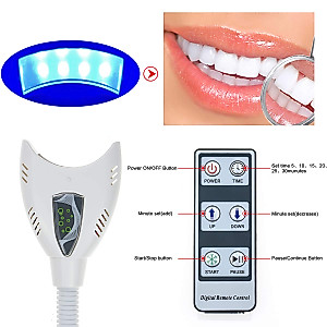 YF-666 Whitening Lamp with 4PCS Blue Light Bleaching Accelerator