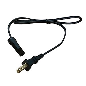 National Rice-O-mat Rice Cooker Power Cord Model SR-6E SR-W10GHN SR15E (2pin)36"