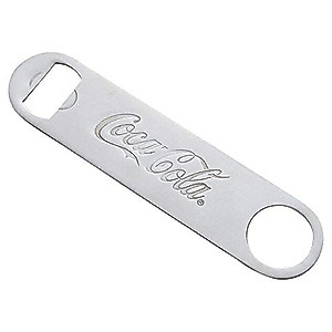 Tablecraft Coca-Cola Coke Stainless Steel Flat Pocket Bottle Opener ~ The Perfect Bartender's Friend