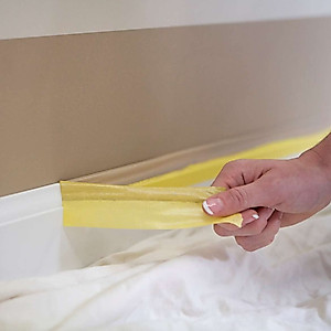 FROGTAPE 280222 Delicate Surface Painter's Tape with PaintBlock, 1.88 inch width, Yellow