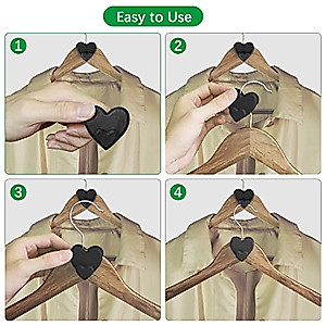 MQUPIN Space Saving Hanger Hooks,Clothes Hanger Connector Hooks,Closet Organizers and Storage Shelves Hanger Extender for Heavy Duty Cascading Connection Hook (30PCS)