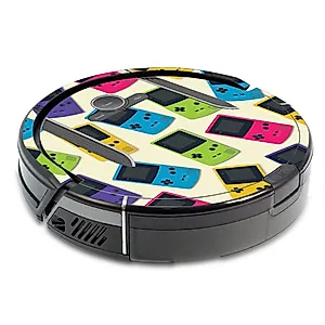 MightySkins Skin Compatible with Shark Ion Robot R85 Vacuum Minimum Coverage - Game Kid Pink | Protective, Durable, and Unique Vinyl wrap Cover | Easy to Apply, Remove | Made in The USA