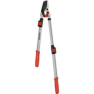 Corona Tools | Branch Cutter DualLINK™ Extendable Bypass Loppers | Tree Trimmer Cuts Branches up to 1 ¾-inches in Diameter | Handles Extend up to 37 ½inches | SL 4364